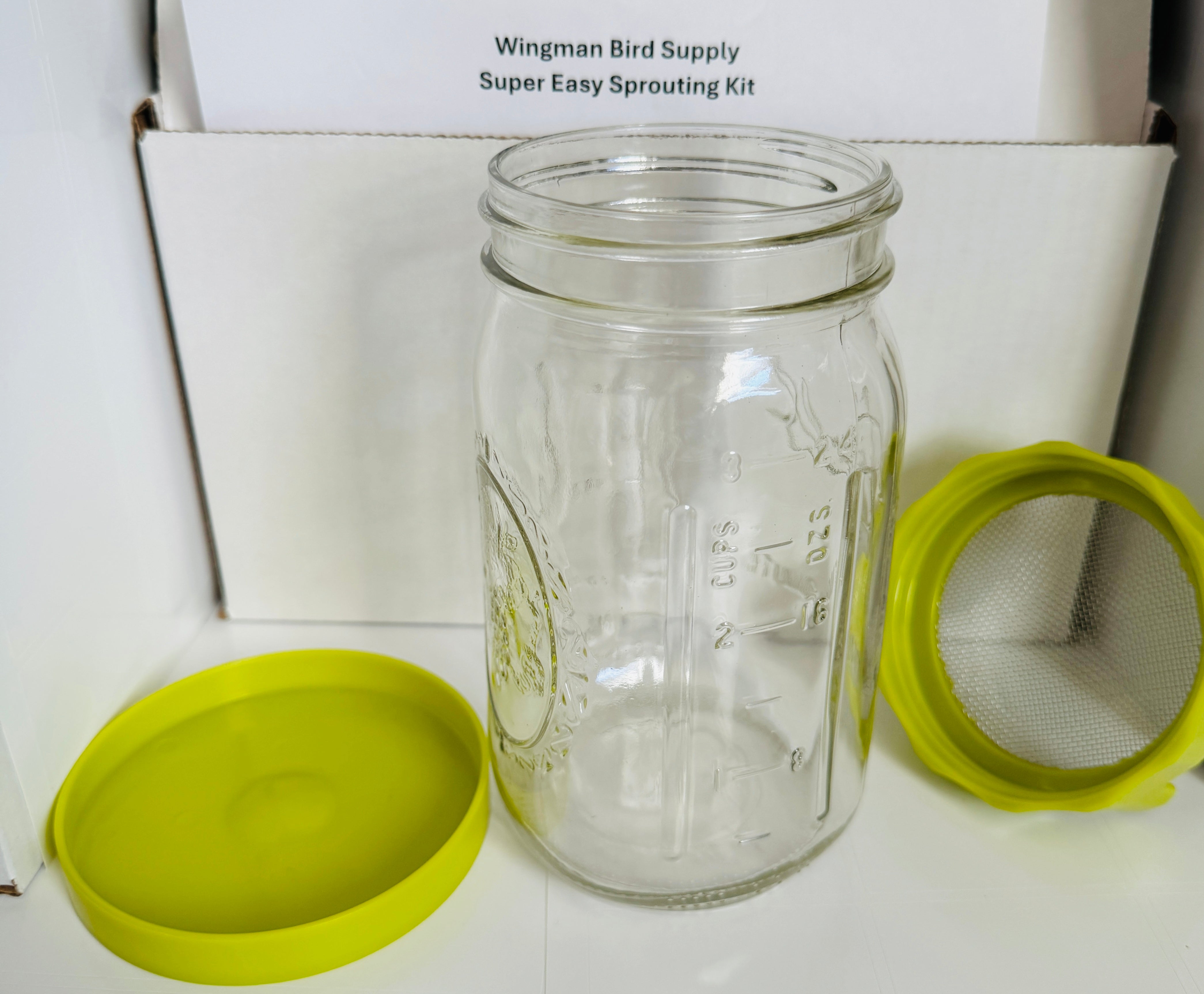 Easy Sprouting Kit | Quart Size – Mile High Parrot Supply